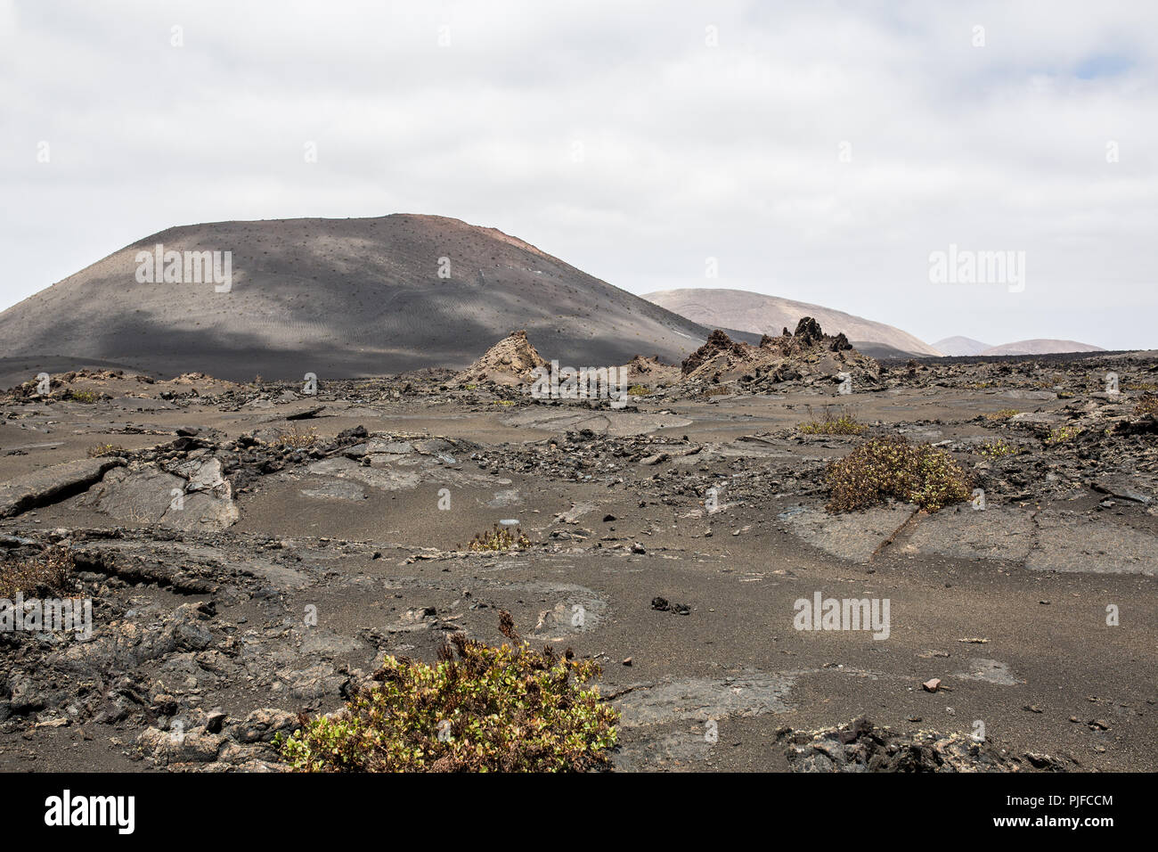 Timanfaya Natural Park Stock Photo - Alamy