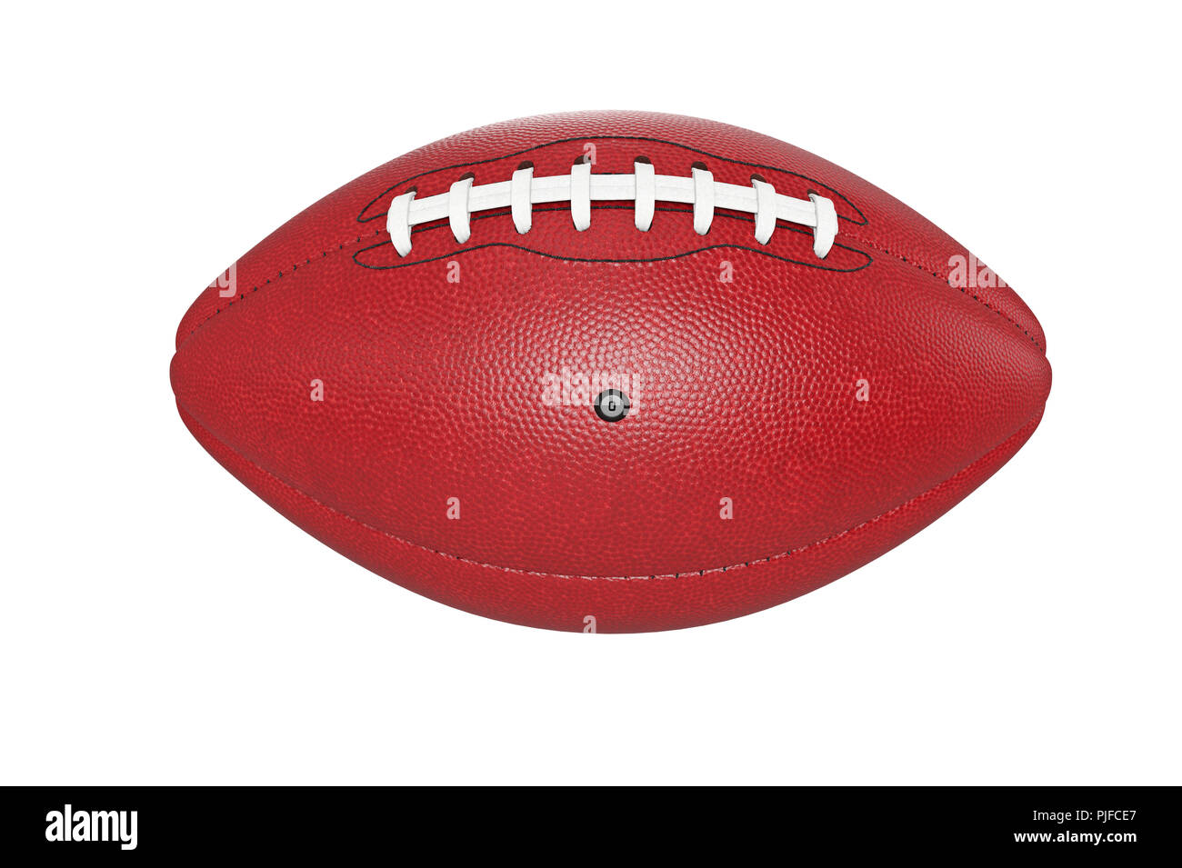Football american, leather ball object. 3D rendering Stock Photo - Alamy