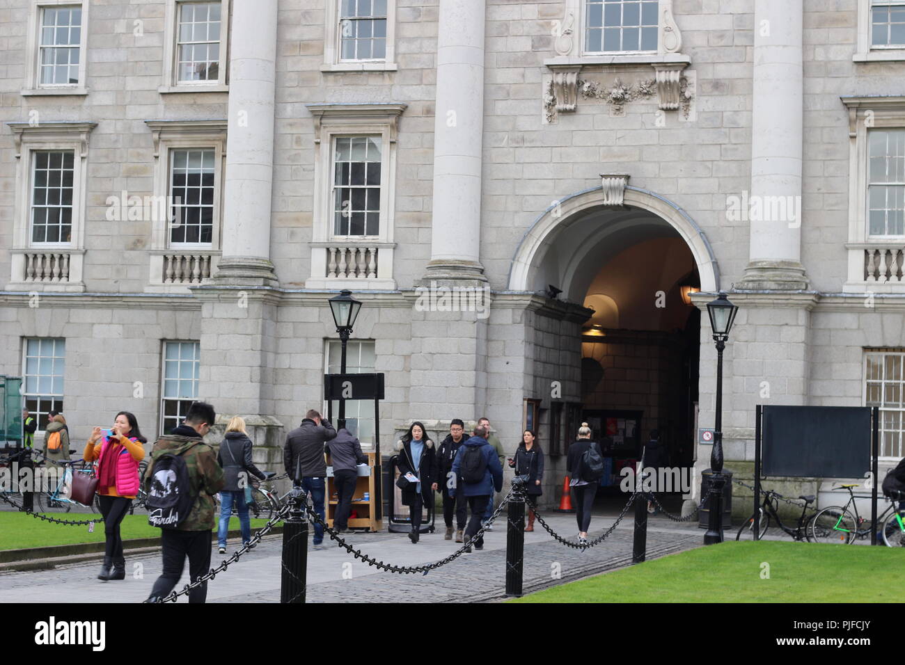 Museum building trinity college dublin hi-res stock photography and ...