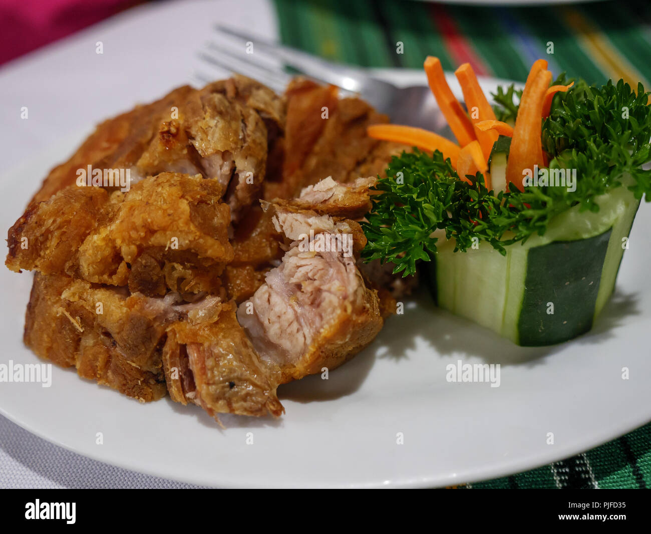 Traditional Philippines Food - Lechon Kawali Stock Photo - Alamy