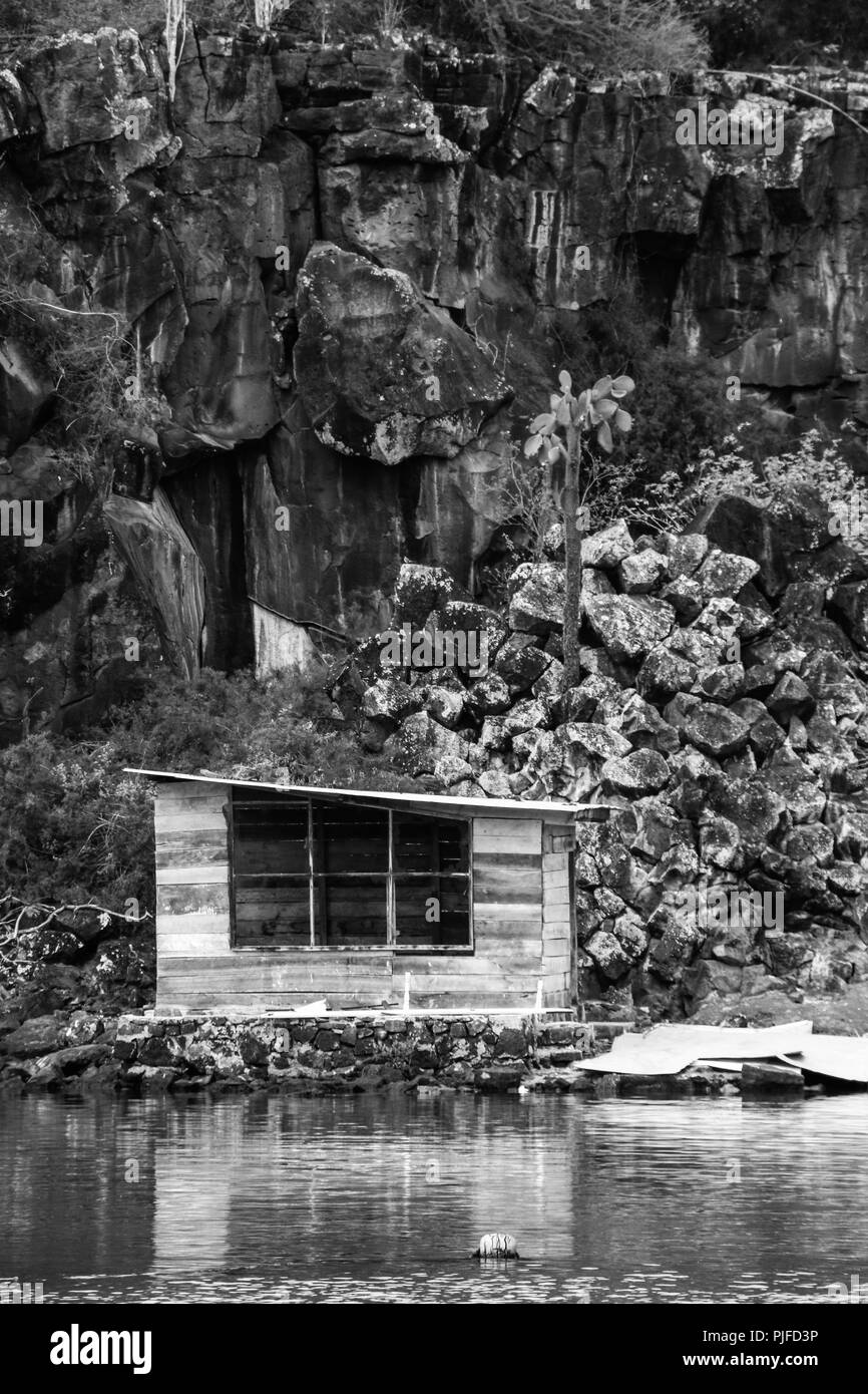 Santa cruz island ecuador Black and White Stock Photos & Images - Alamy