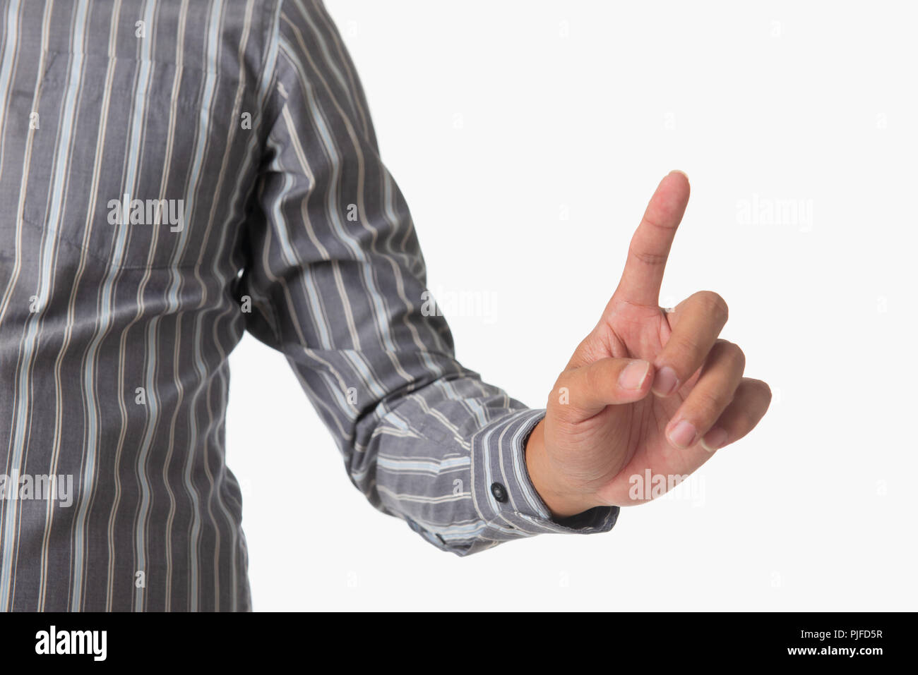 Finger pointing somewhere hi-res stock photography and images - Alamy