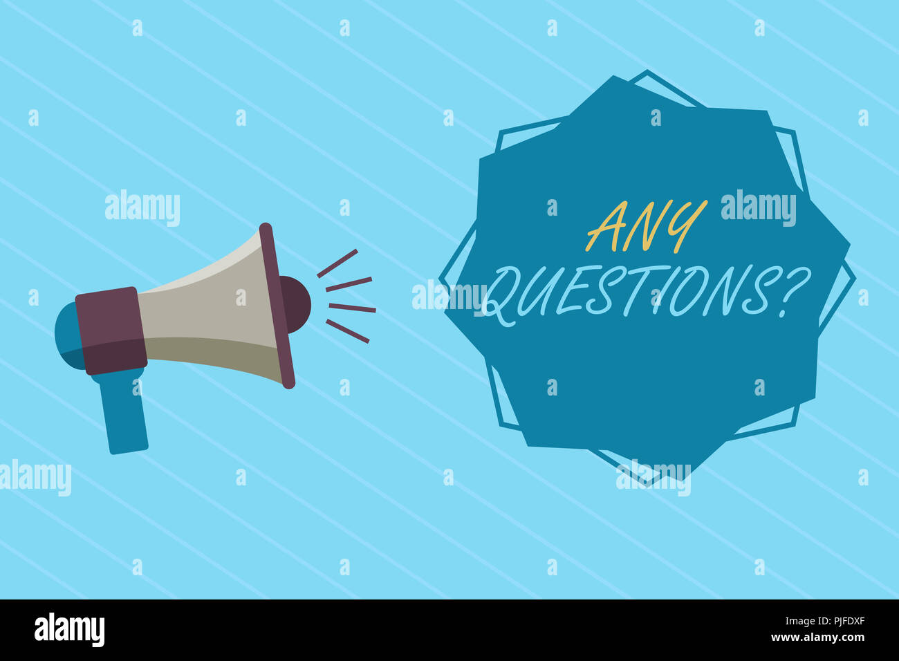 Conceptual hand writing showing Any Questions question. Business photo ...