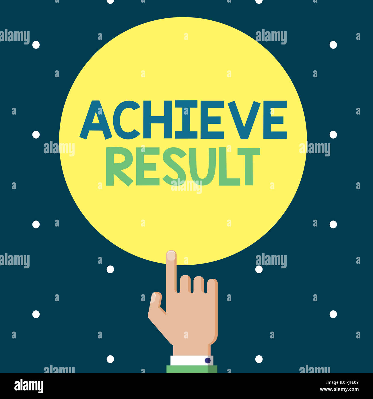 Writing note showing Achieve Result. Business photo showcasing ...