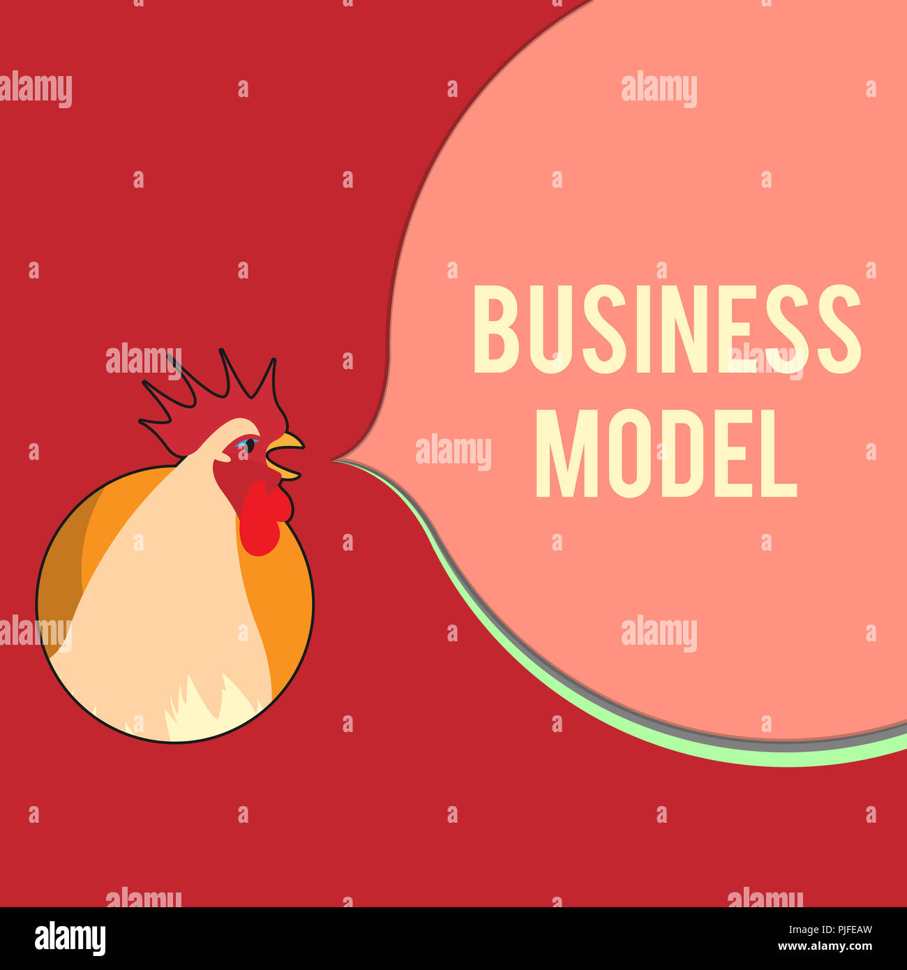 Writing note showing Business Model. Business photo showcasing ...