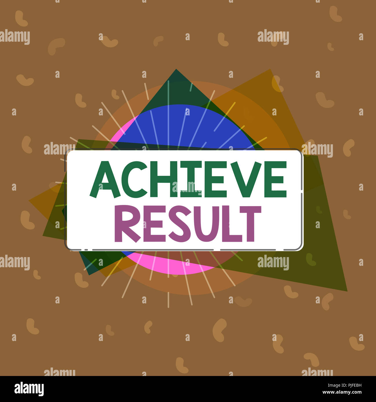 Conceptual hand writing showing Achieve Result. Business photo text ...
