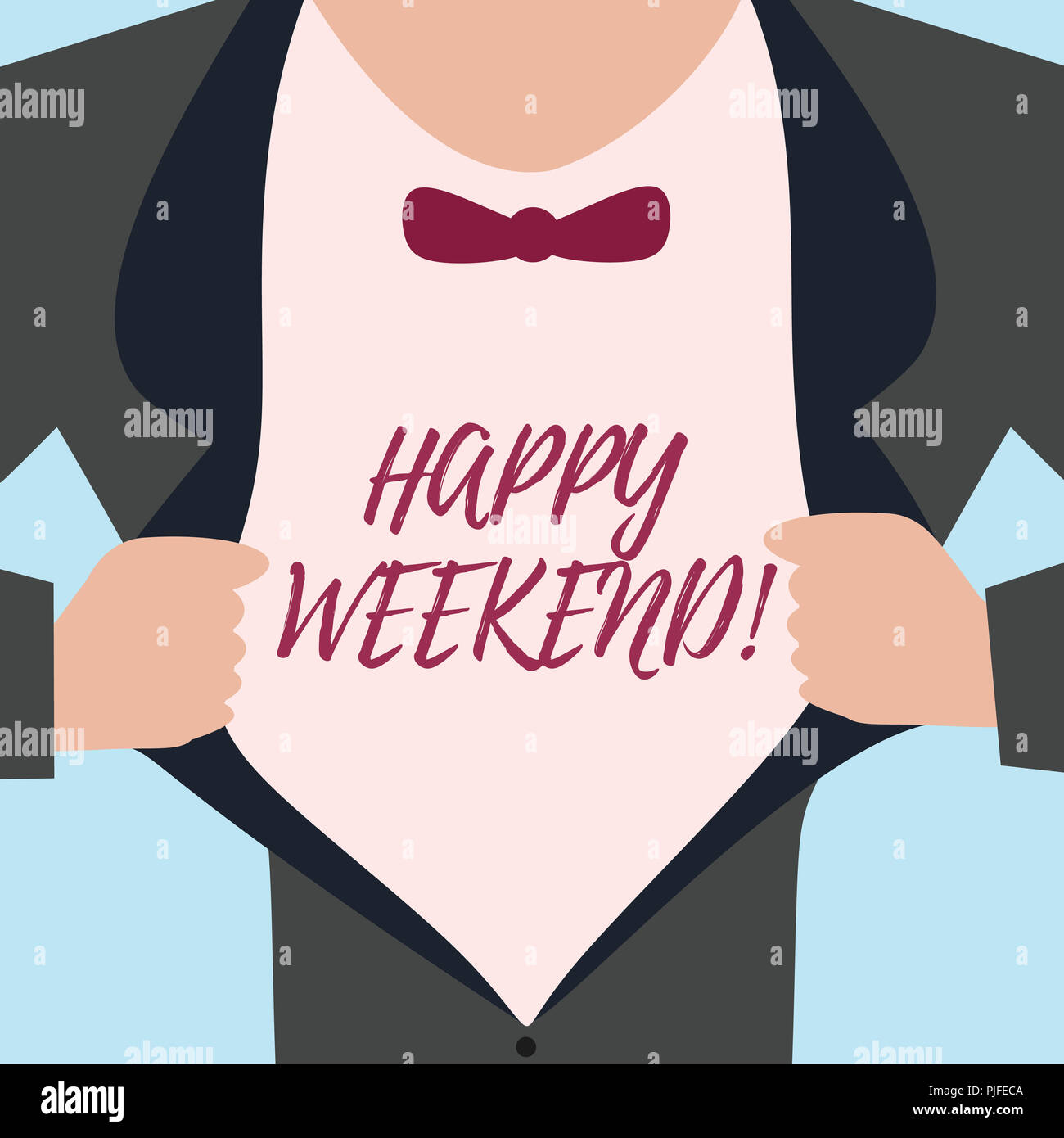 Word writing text Happy Weekend. Business concept for Cheerful rest day ...