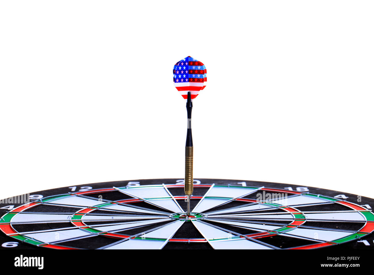 darts, darts hit the center Stock Photo - Alamy