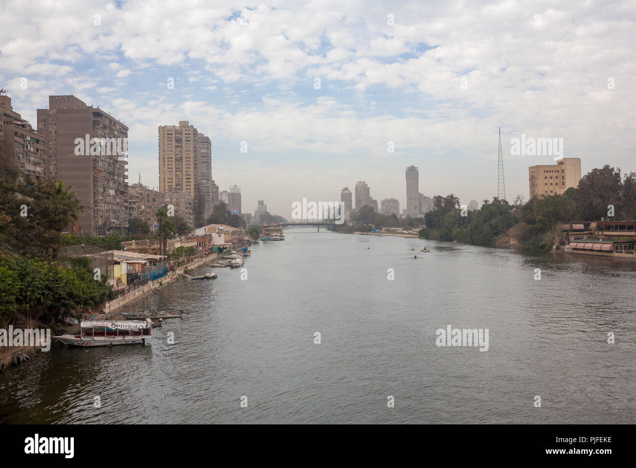 The river nile,Cairo,Egypt Stock Photo - Alamy