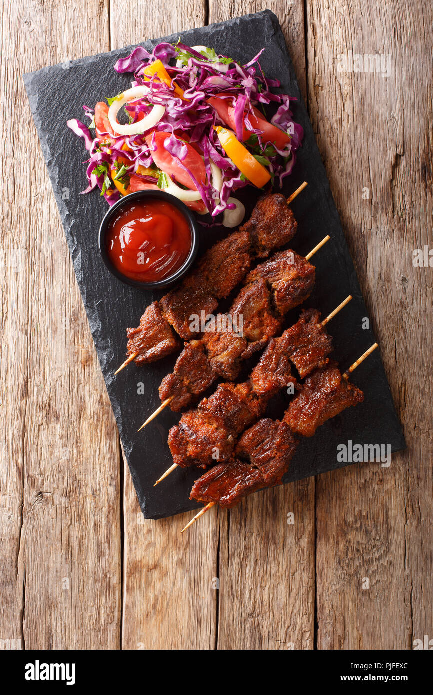 Beef suya hi-res stock photography and images - Alamy