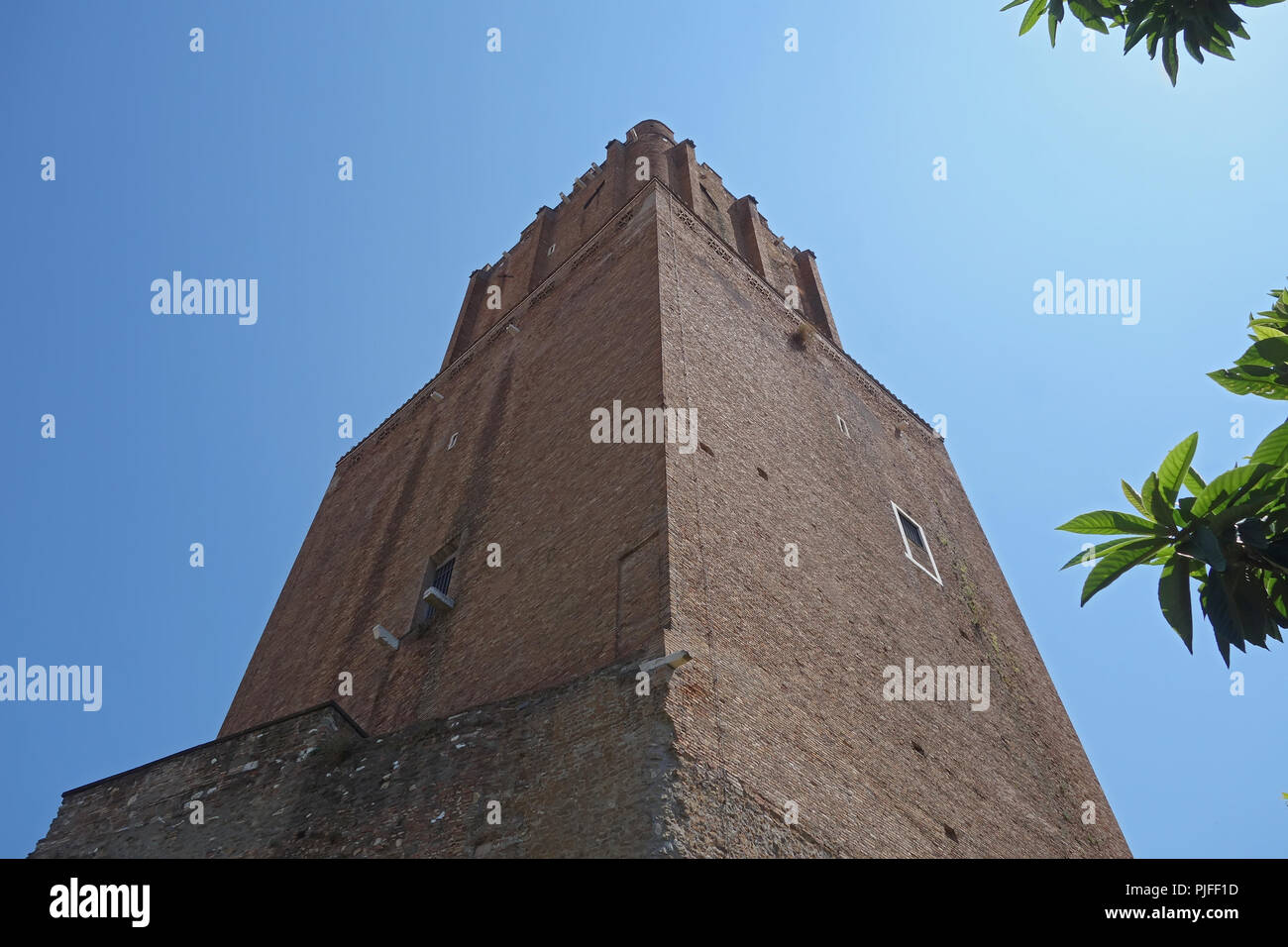 Torre delle milizie ancient medieval, tower in Rome, Italy Stock Photo ...