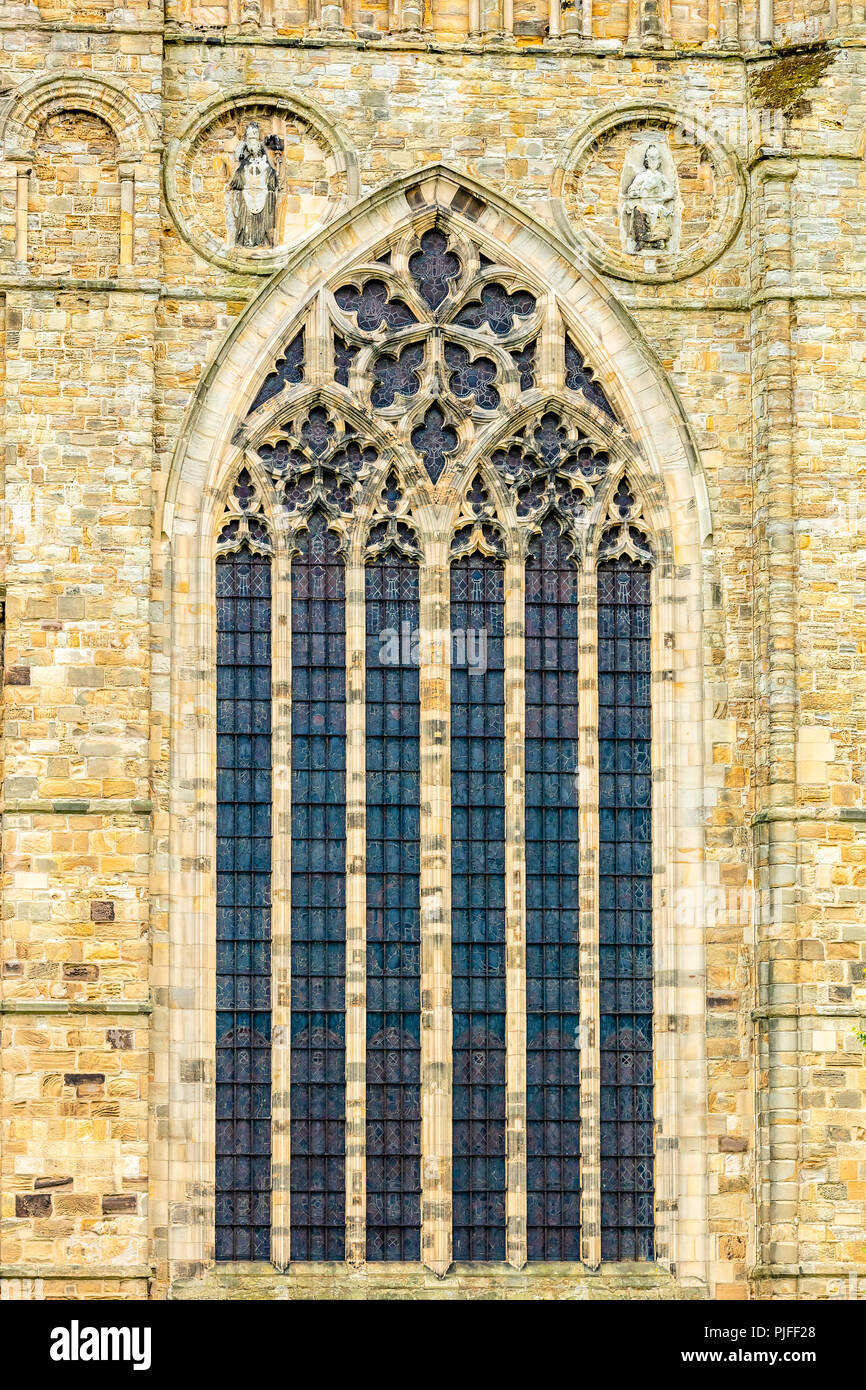 Durham Castle & Cathedral UNESCO world heritage site details Stock ...