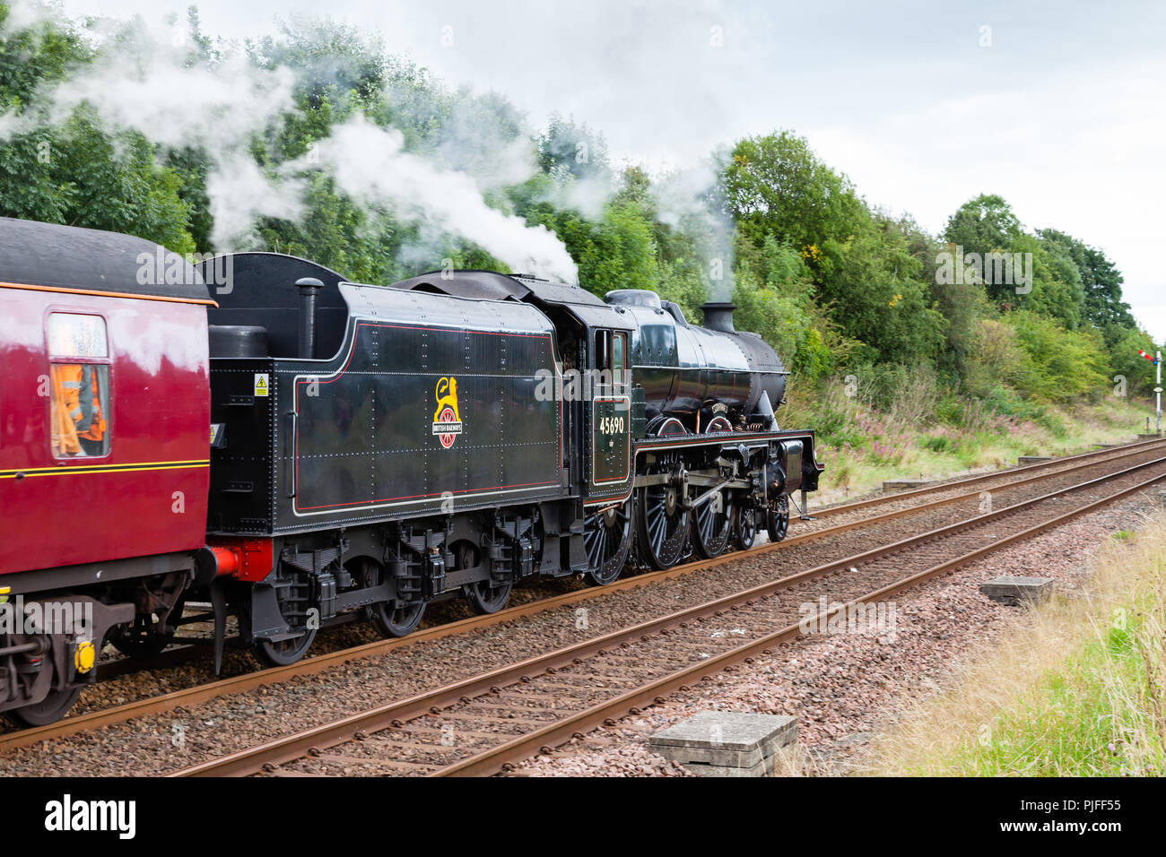 Leander steam train hi-res stock photography and images - Alamy