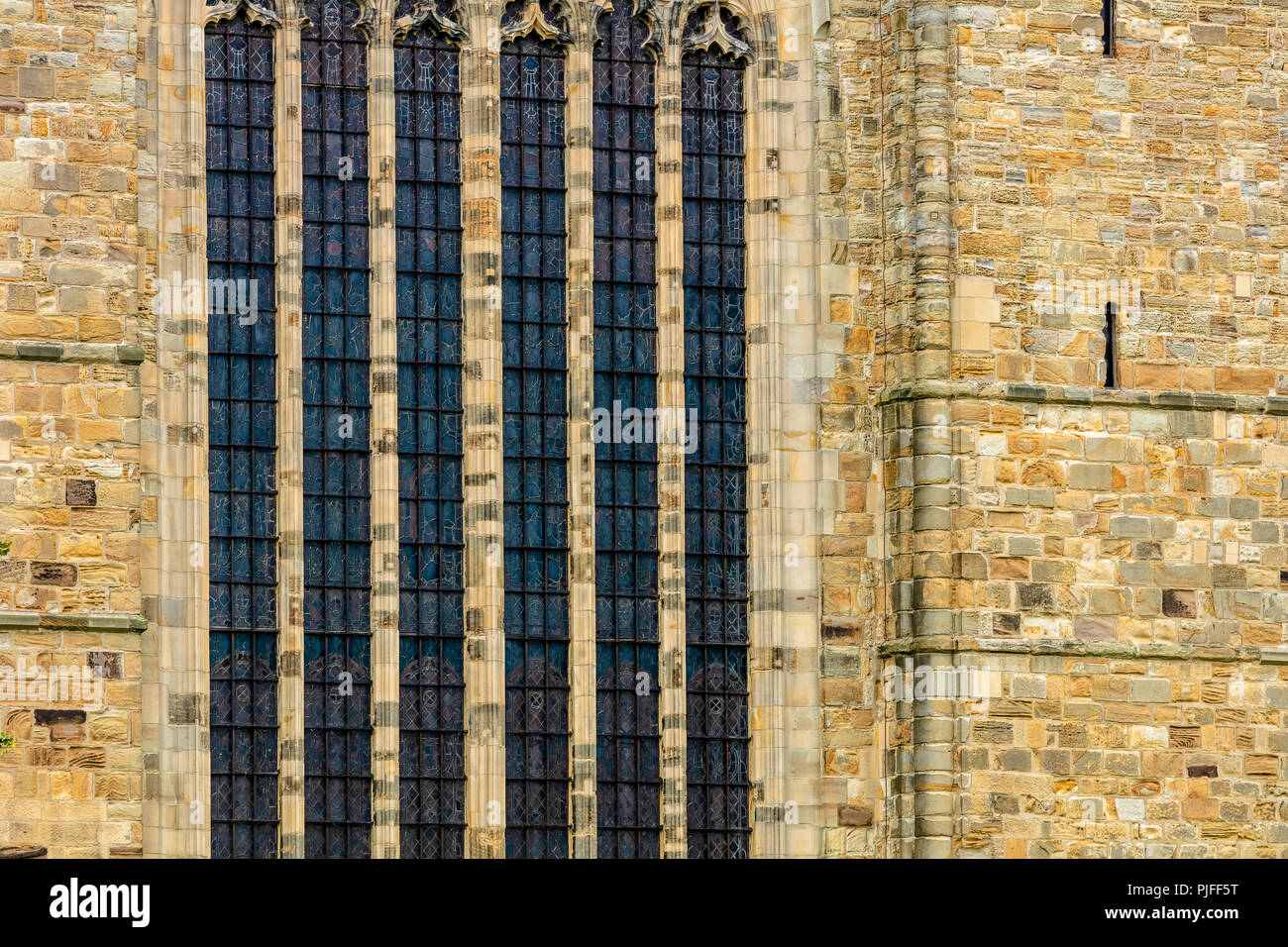 Durham Castle & Cathedral UNESCO world heritage site details Stock ...