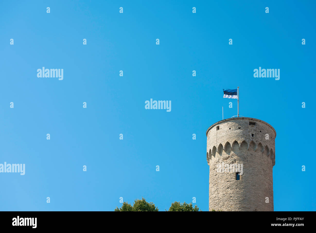 Tallinn flag hi-res stock photography and images - Alamy