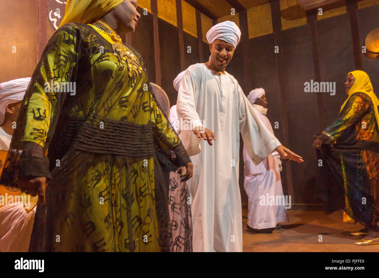 African Nubian Sufi song and Dance, Cairo,Egypt Stock Photo - Alamy
