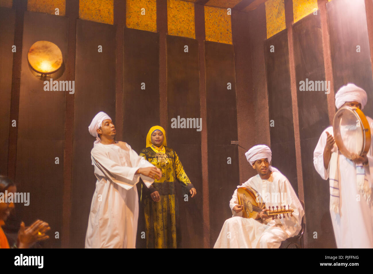 African Nubian Sufi song and Dance, Cairo,Egypt Stock Photo - Alamy