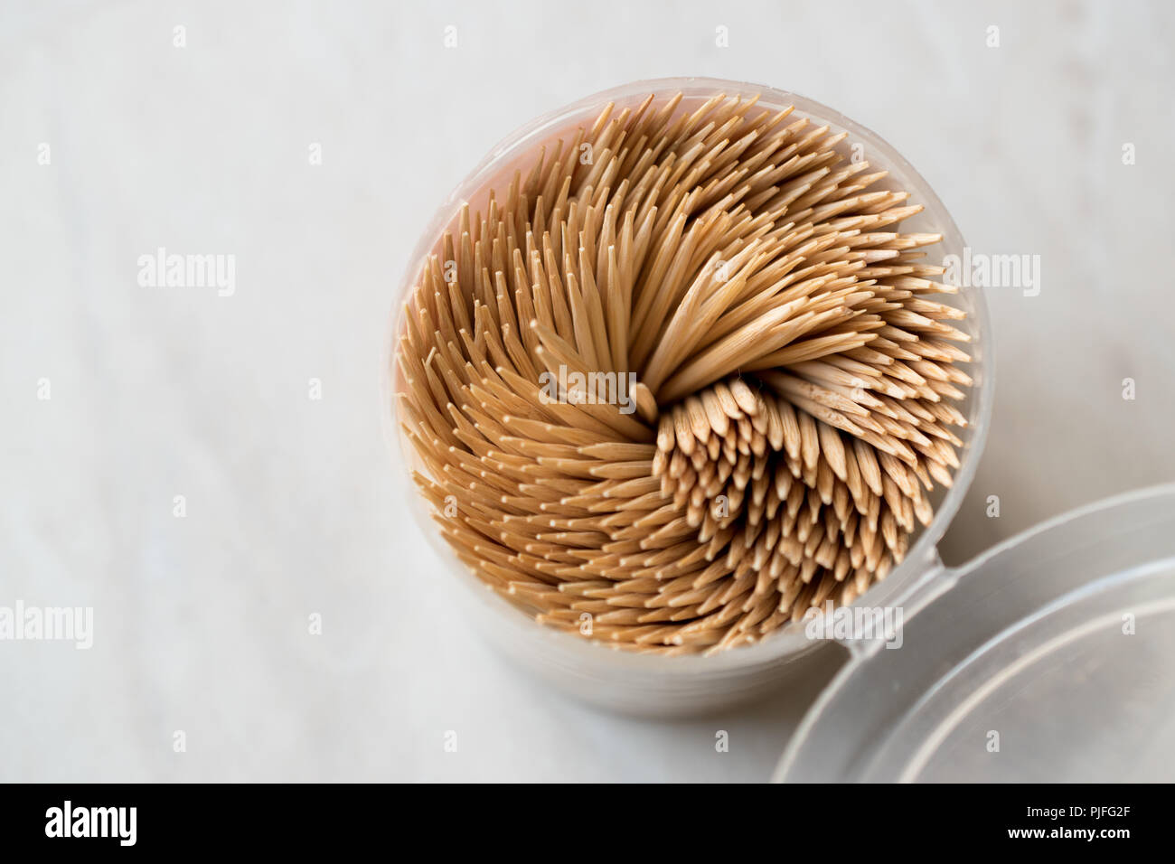 Toothpicks in plastic cup hi-res stock photography and images - Alamy