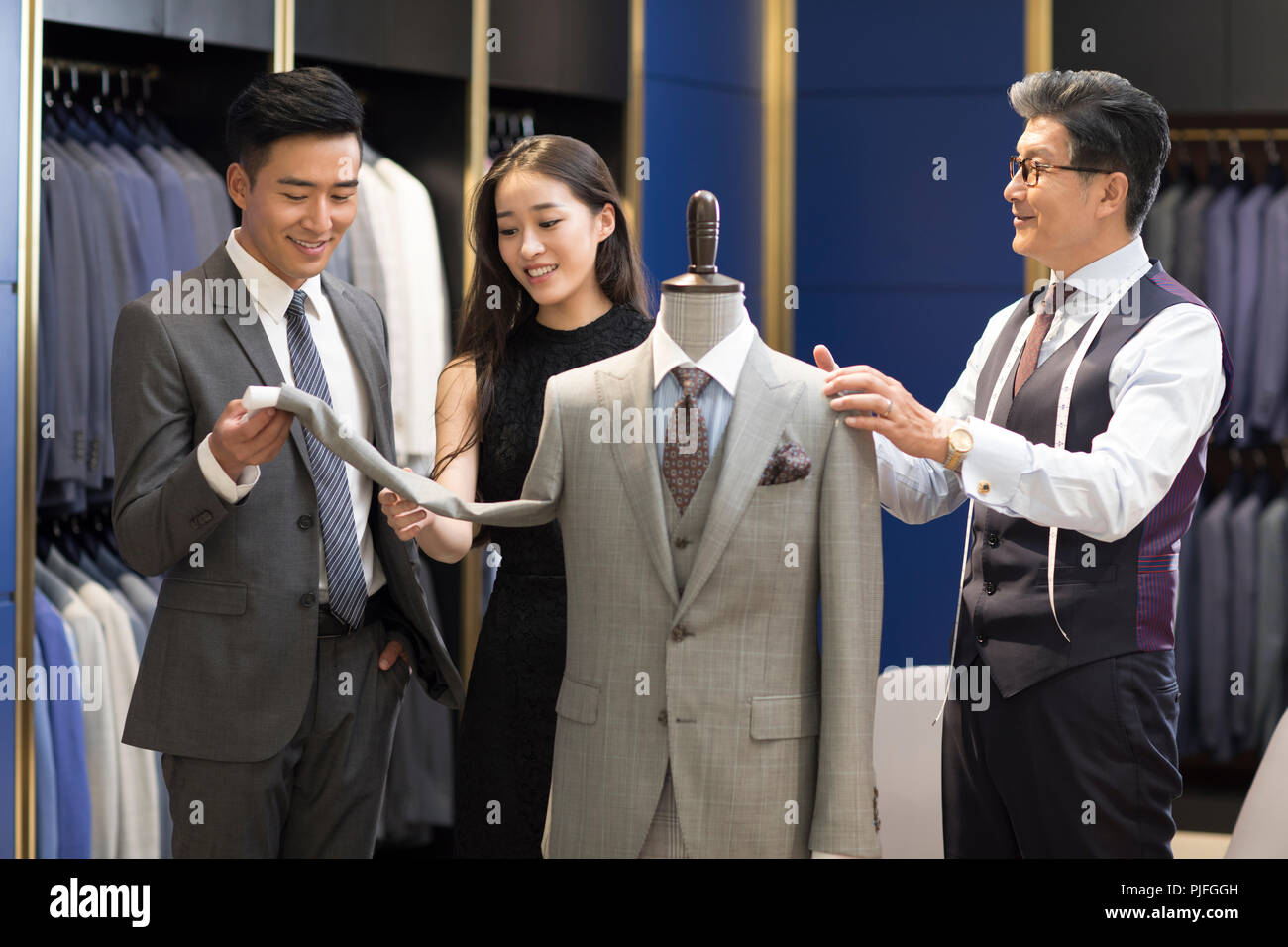 Small business owner women suit hi-res stock photography and images - Alamy