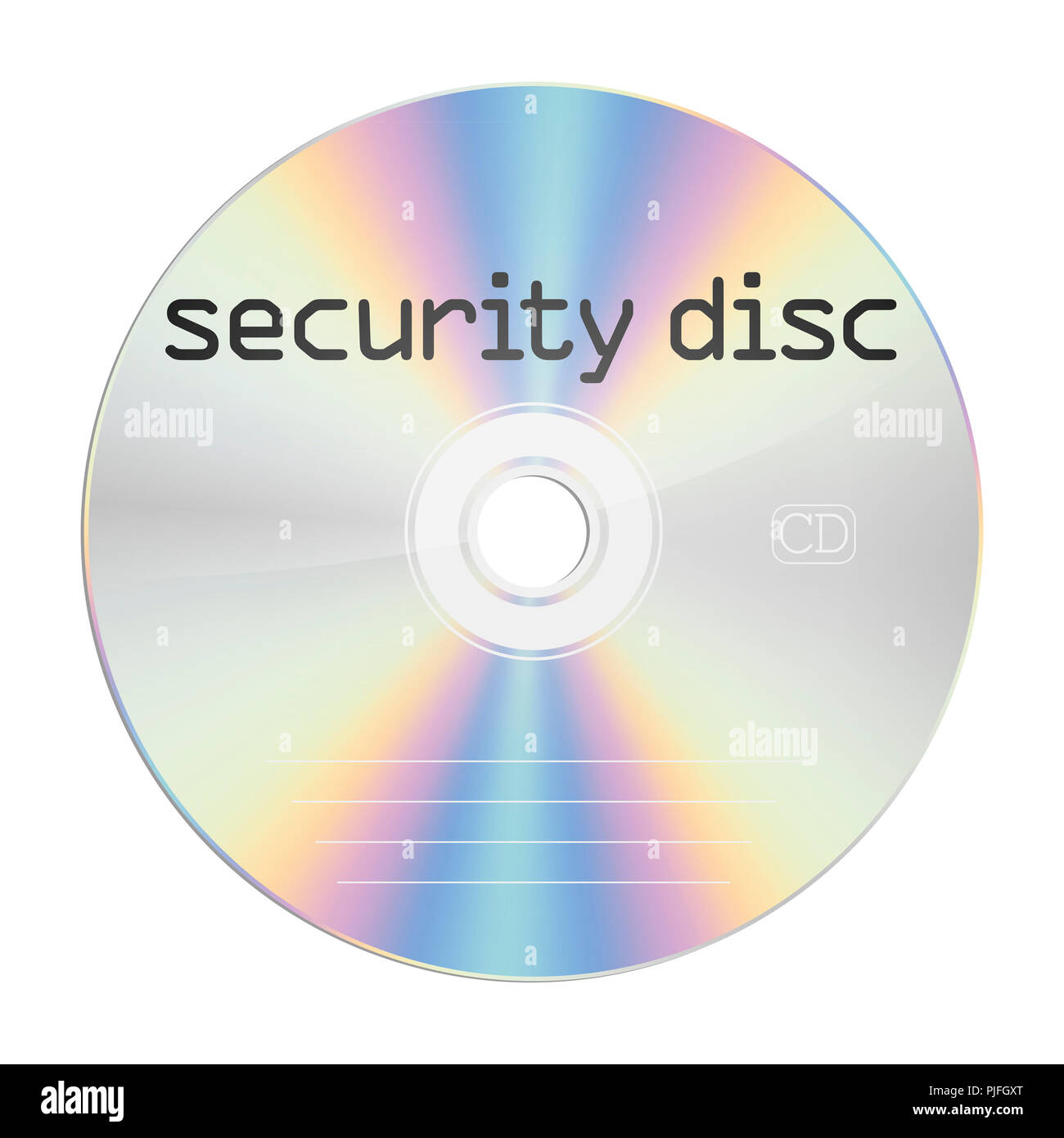 An image of a security compact disc Stock Photo - Alamy
