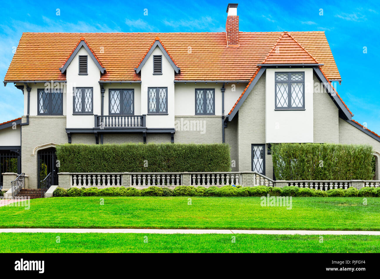 Old Victorian Type House Stock Photo - Alamy