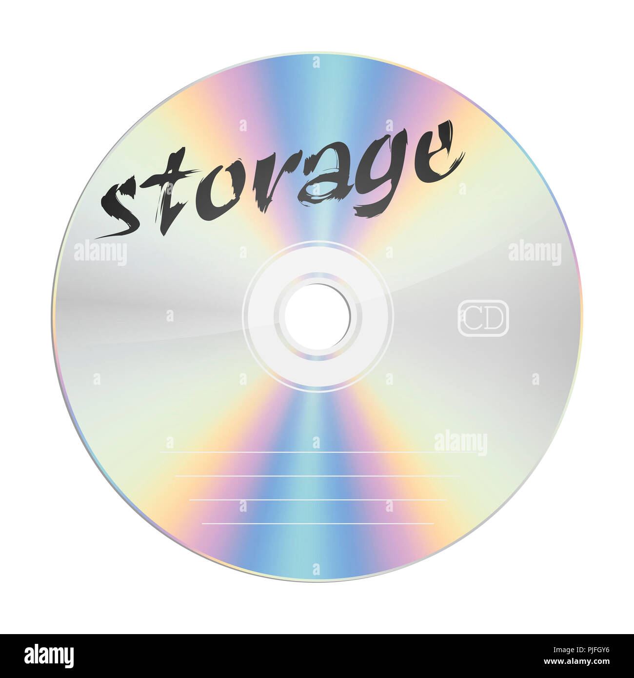 Storage cd disk icon Cut Out Stock Images & Pictures - Alamy