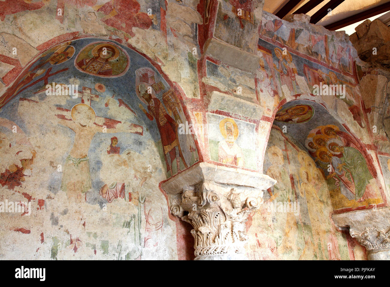 Turkey, province of Antalya, Demre, Saint Nicolas church Stock Photo ...