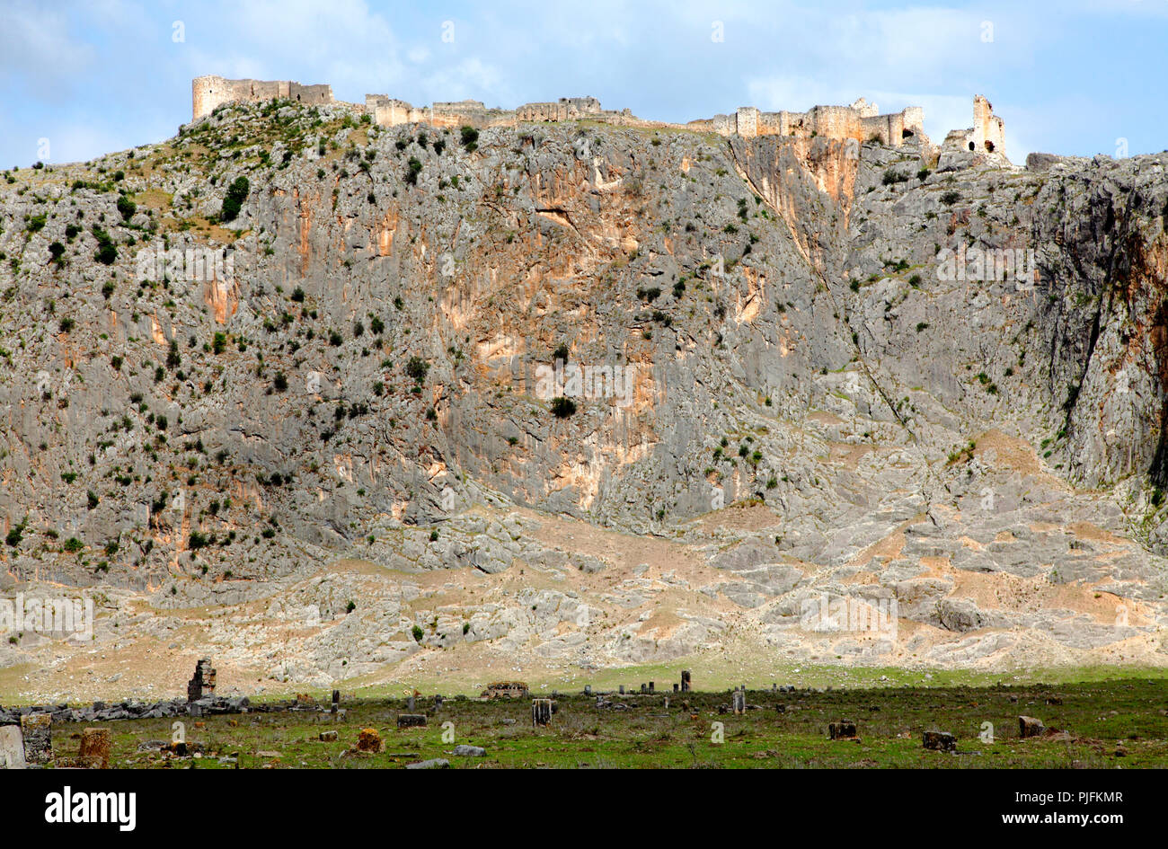 Anavarza castle hi-res stock photography and images - Alamy