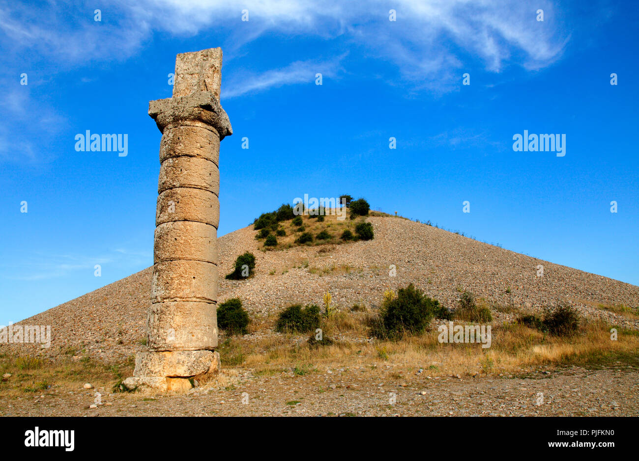 Turkey, Adiyaman province, Nemrut dagi national park , Kahta, tumulus ...
