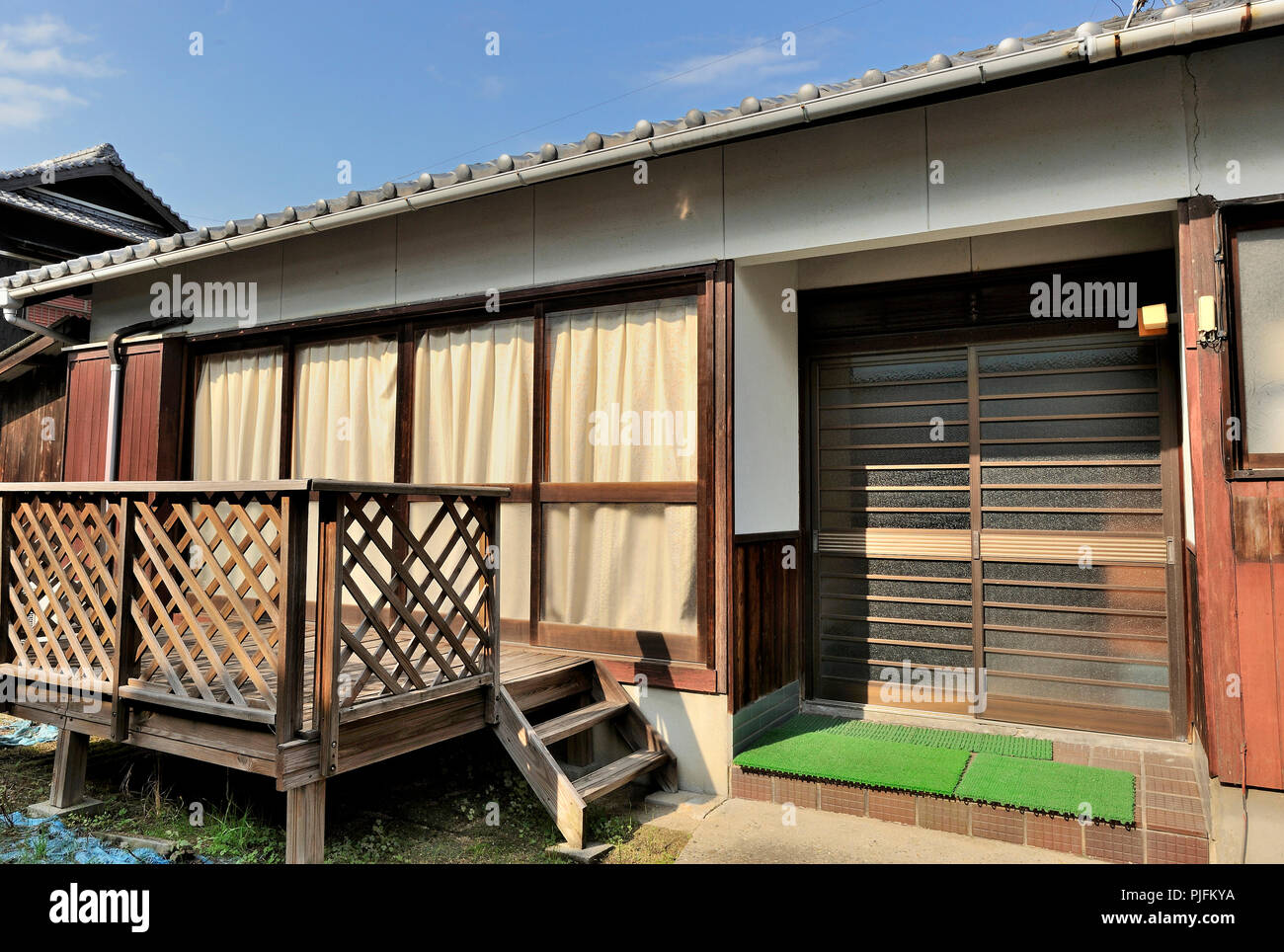 Japan, house on the Naoshima island Stock Photo - Alamy