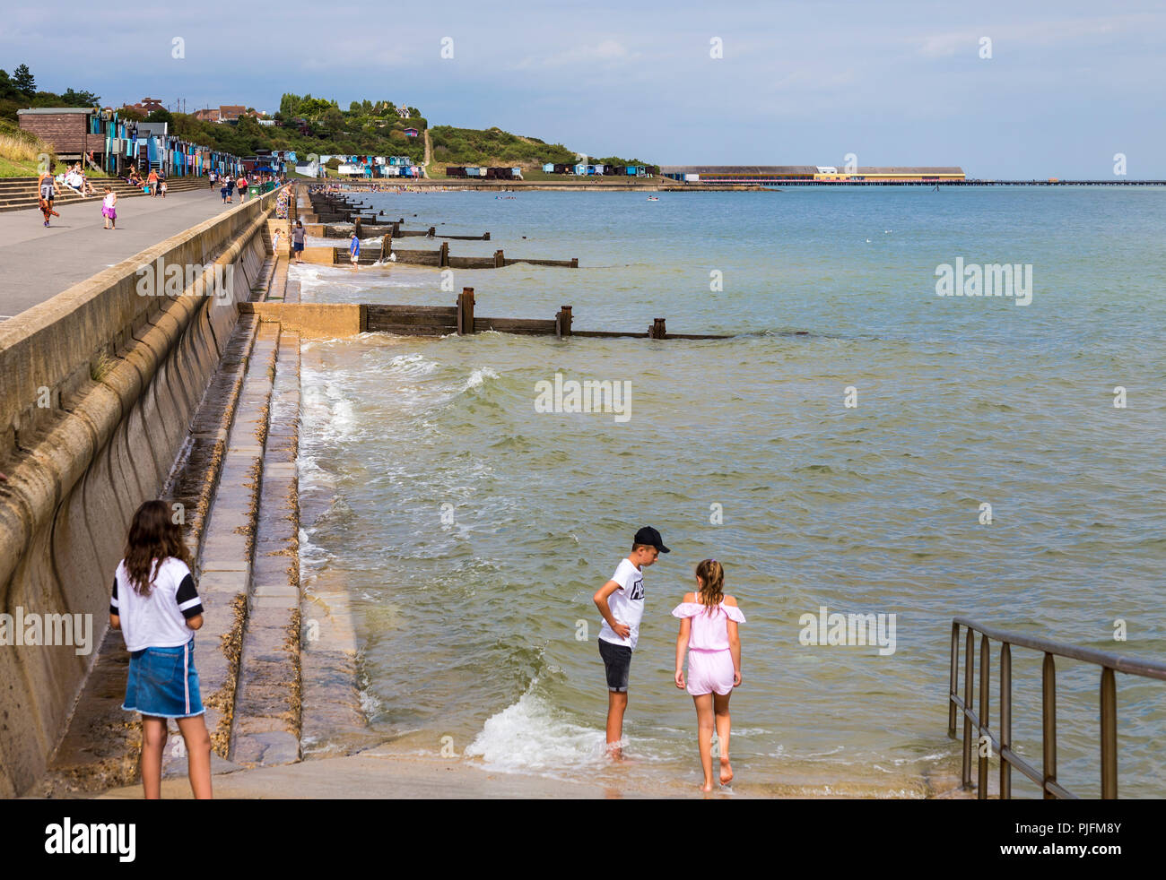 Frinton on sea beach huts hi-res stock photography and images - Alamy