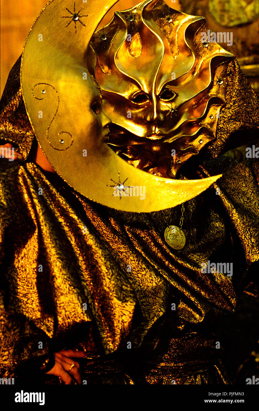 Venice carnival sun costume hi-res stock photography and images - Alamy