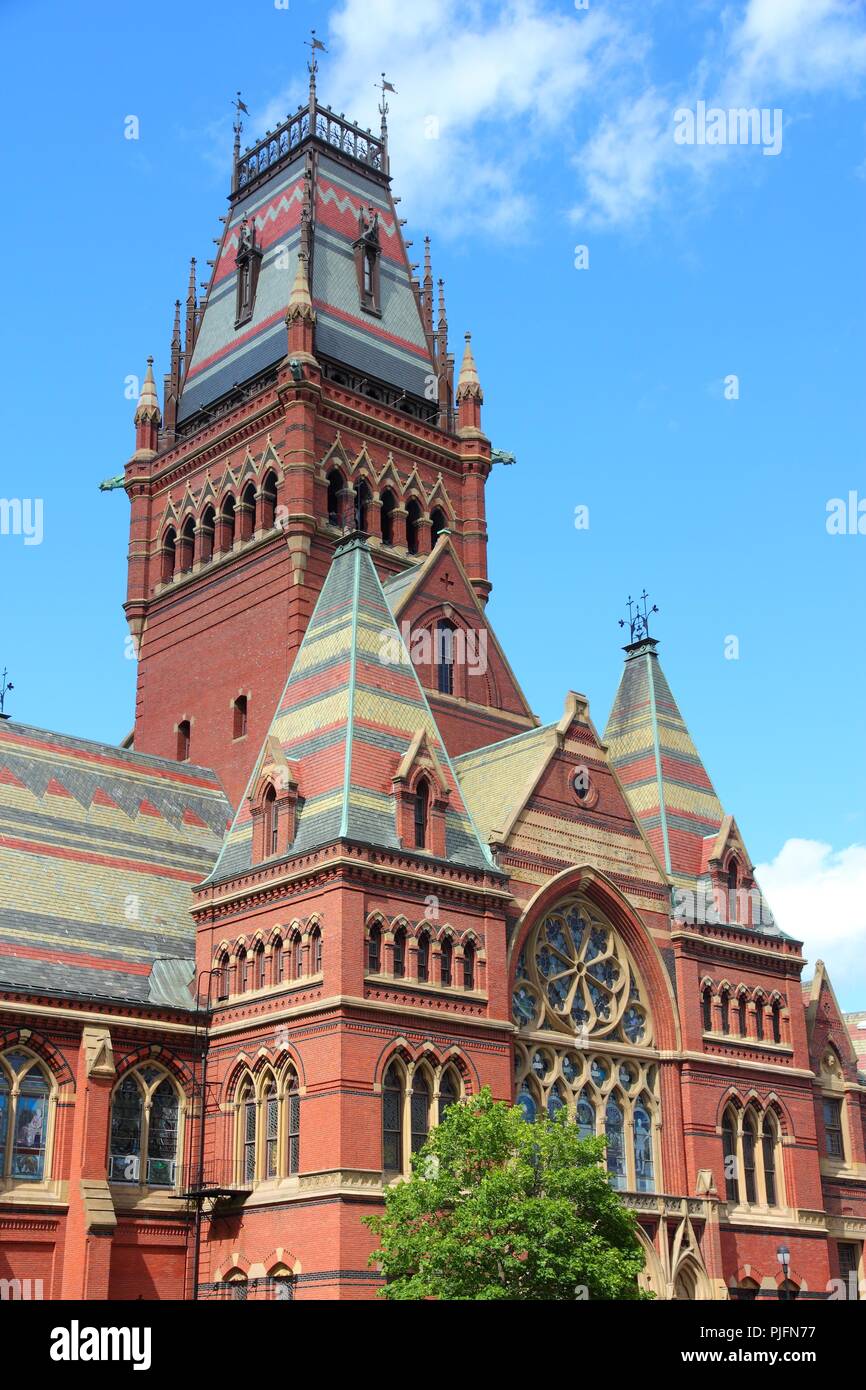 Cambridge, Massachusetts in the United States. Famous Harvard ...