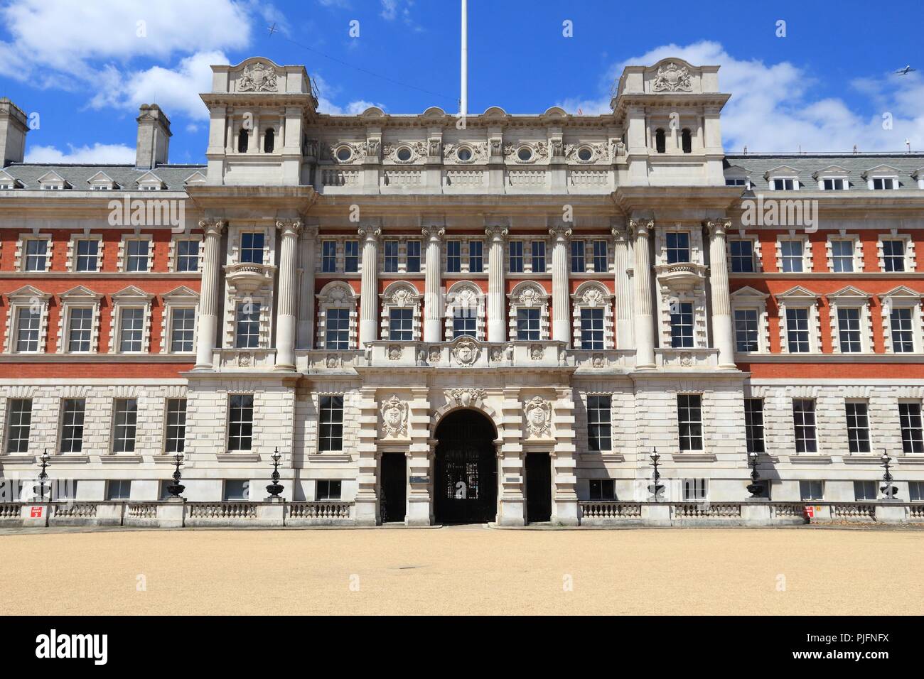 London, UK - Admiralty House. One of Whitehall government buildings ...