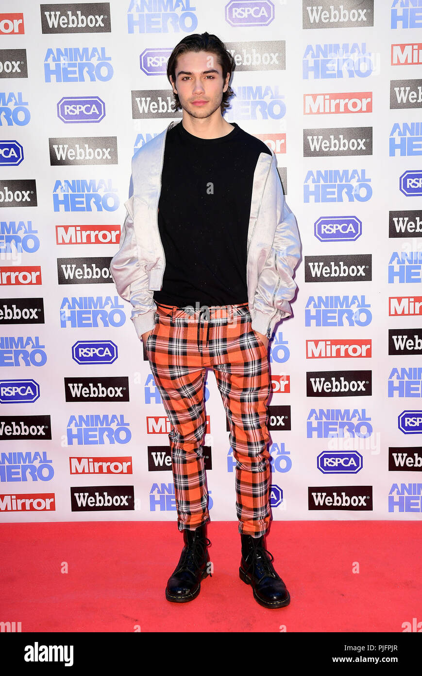 George Shelley attending the Animal Hero Awards held at the Grosvenor ...