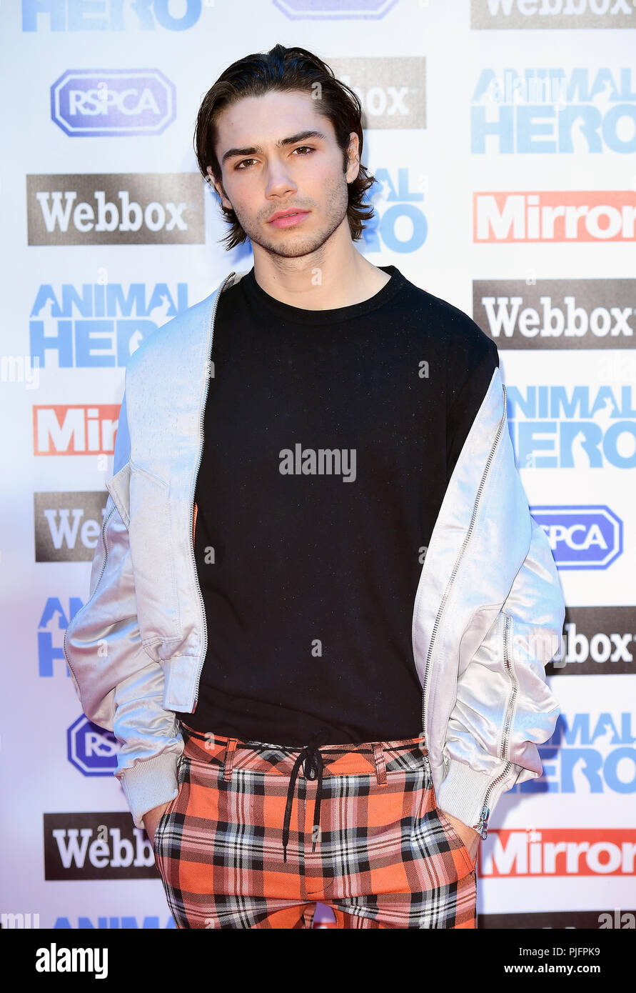 George Shelley attending the animal Hero Awards held at the Grosvenor ...