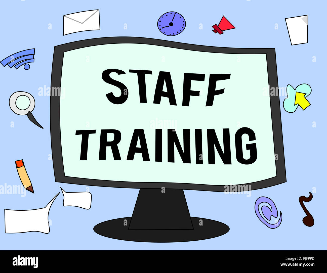 Staff Training Clipart