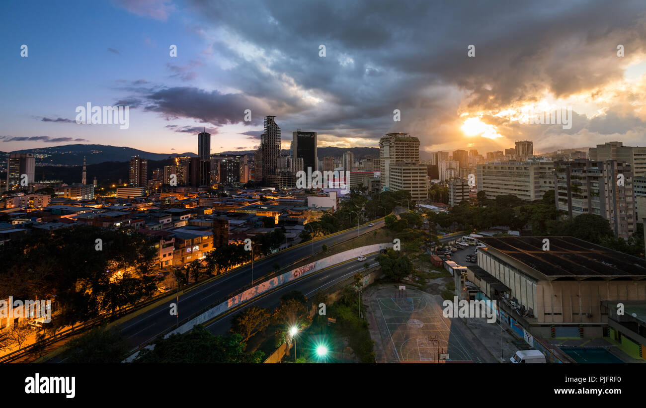Caracas venezuela skyline hi-res stock photography and images - Alamy