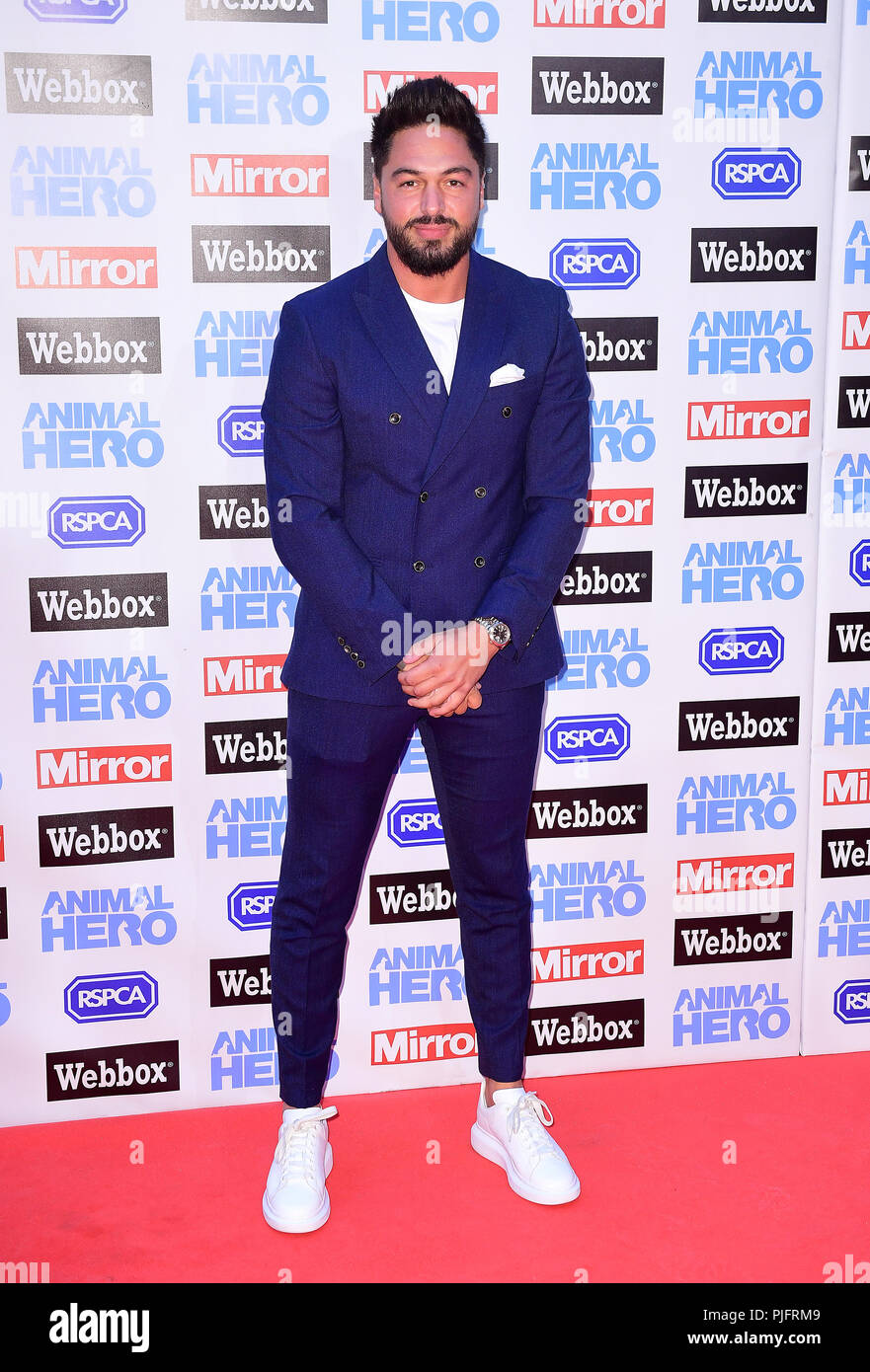 Mario Falcone attending the Animal Hero Awards held at the Grosvenor ...