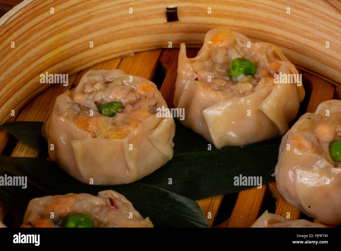 Japanese traditional dumplings with prawn Stock Photo - Alamy