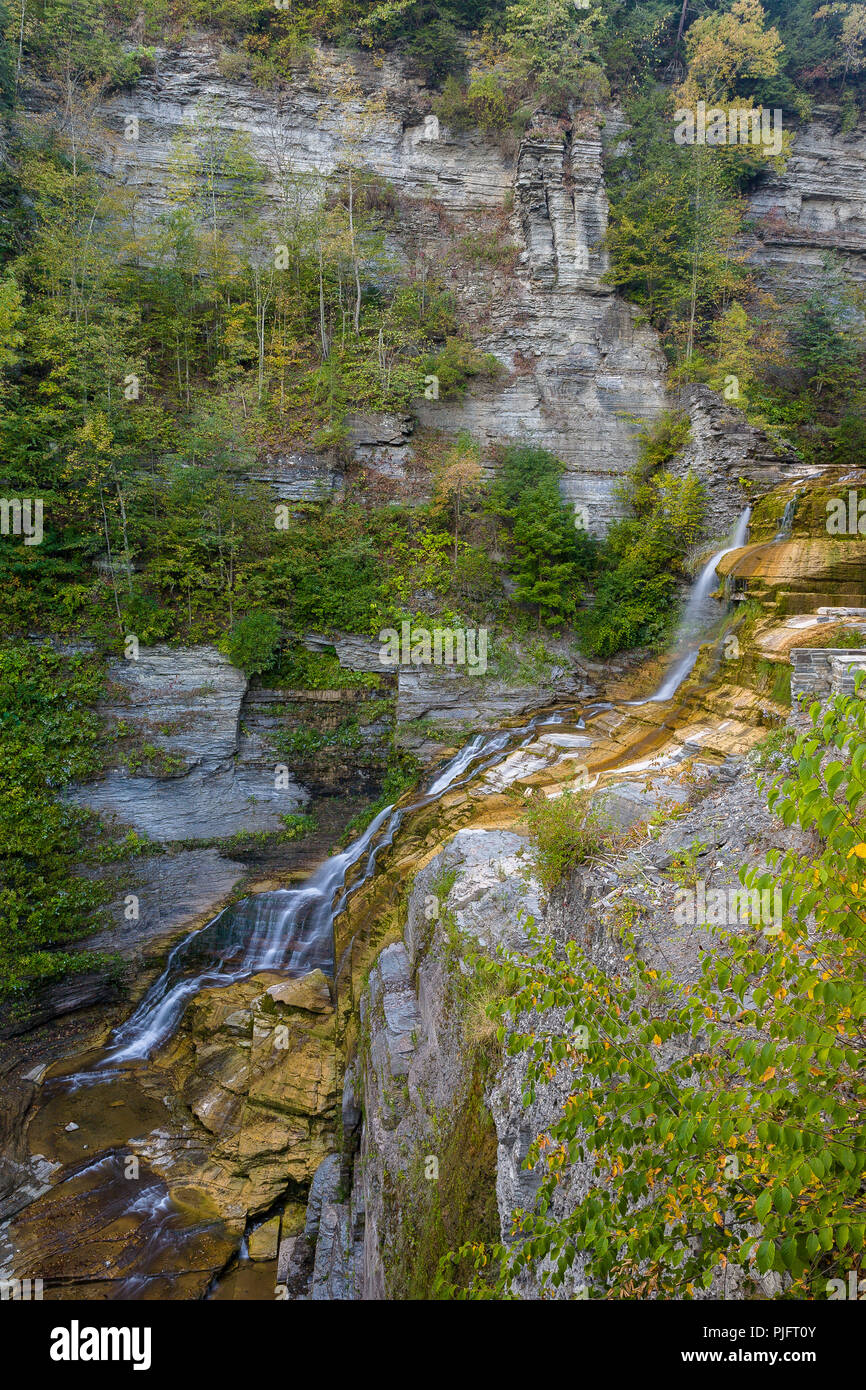 Lucifer falls in treman state park hi-res stock photography and images ...