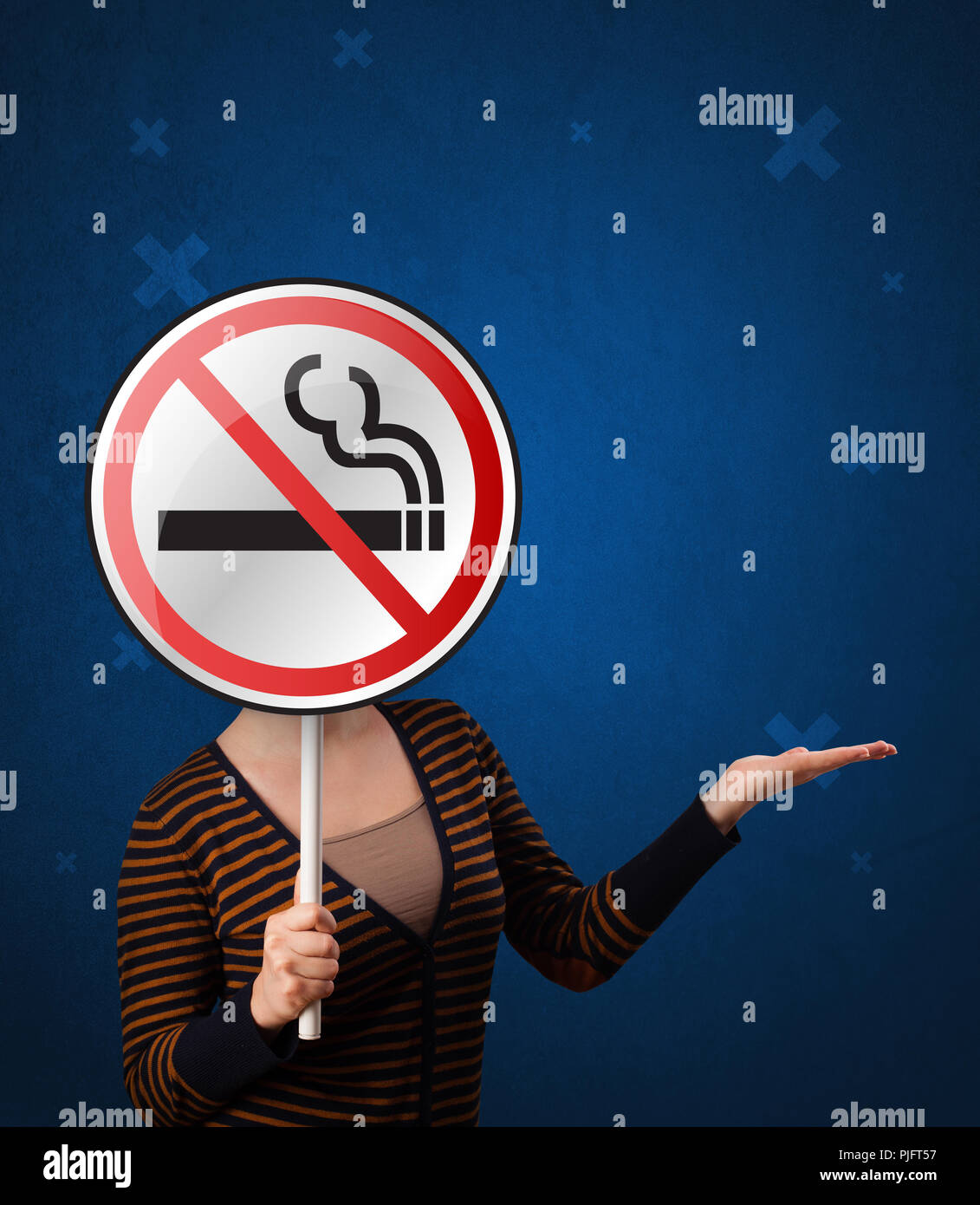Standing holding communication smoking issues hi-res stock photography ...