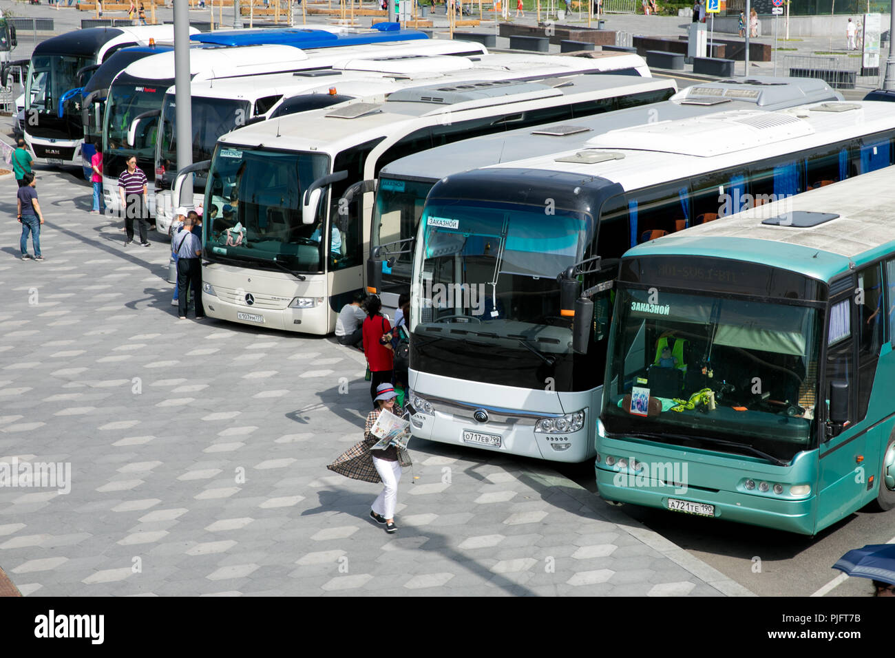 Bus in moscow hi-res stock photography and images - Alamy