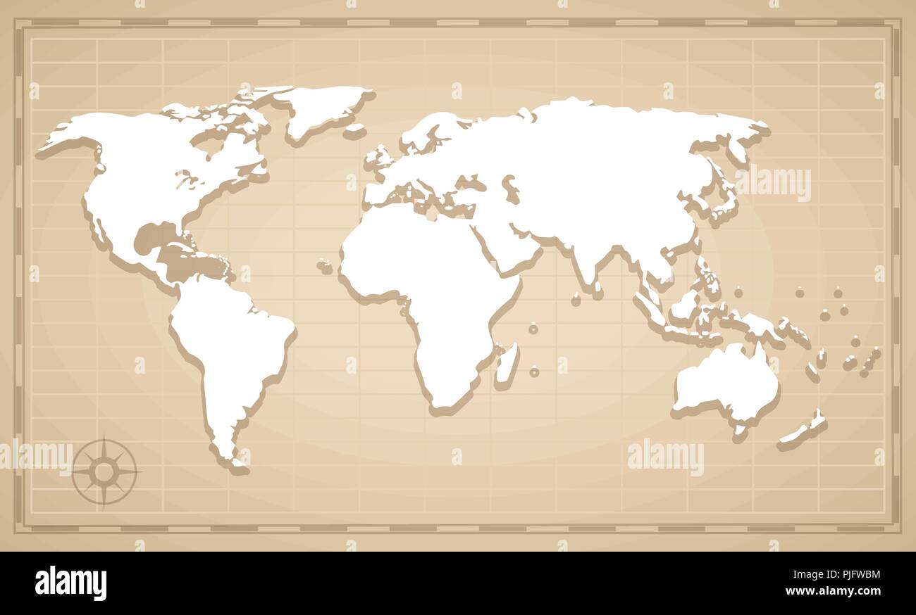 World map concep hi-res stock photography and images - Alamy