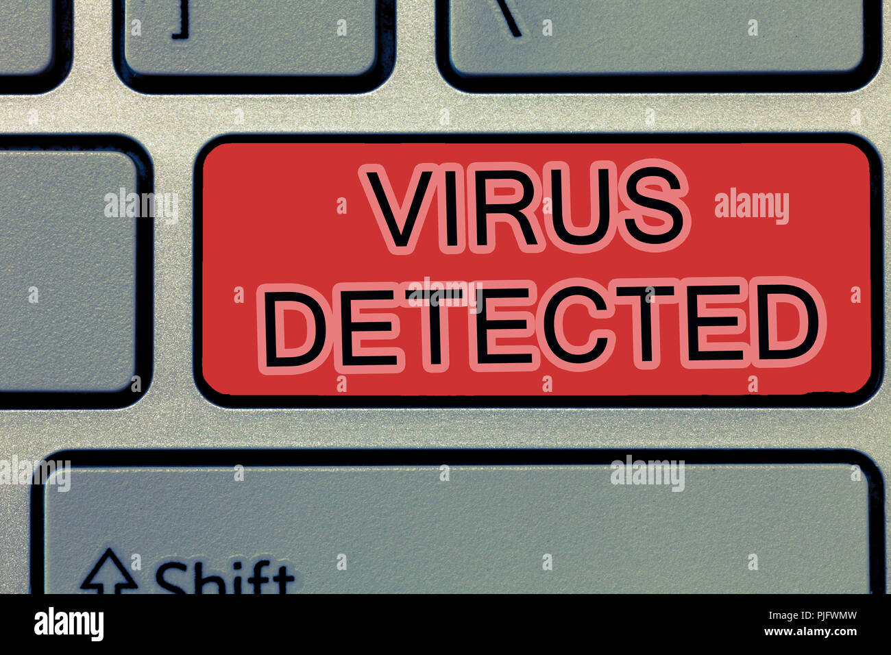 Virus Detected Stock Photos & Virus Detected Stock Images - Alamy