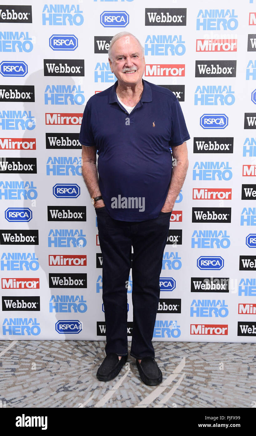 John cleese animal hero awards 2018 held grosvenor house hotel hi-res ...