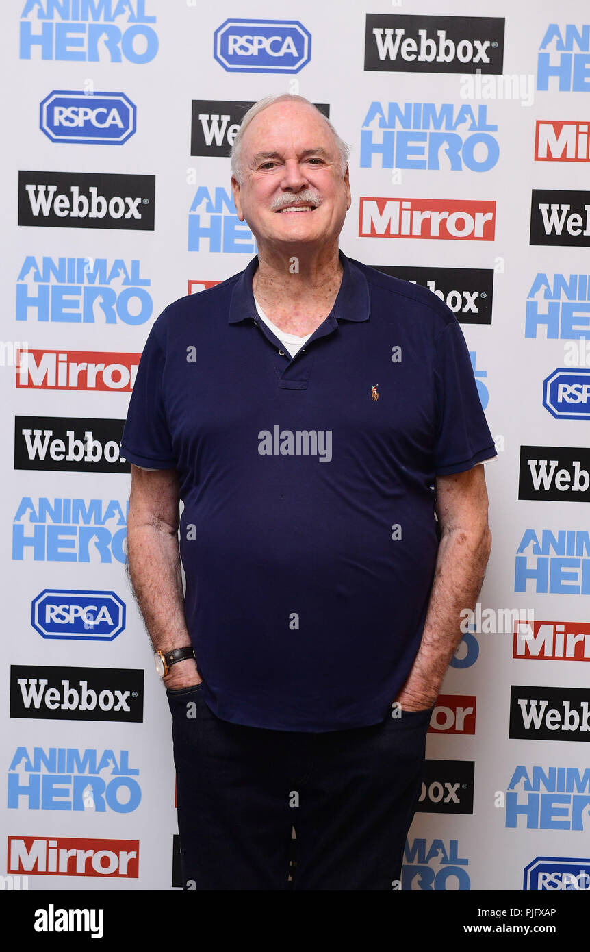 John cleese animal hero awards 2018 held grosvenor house hotel hi-res ...