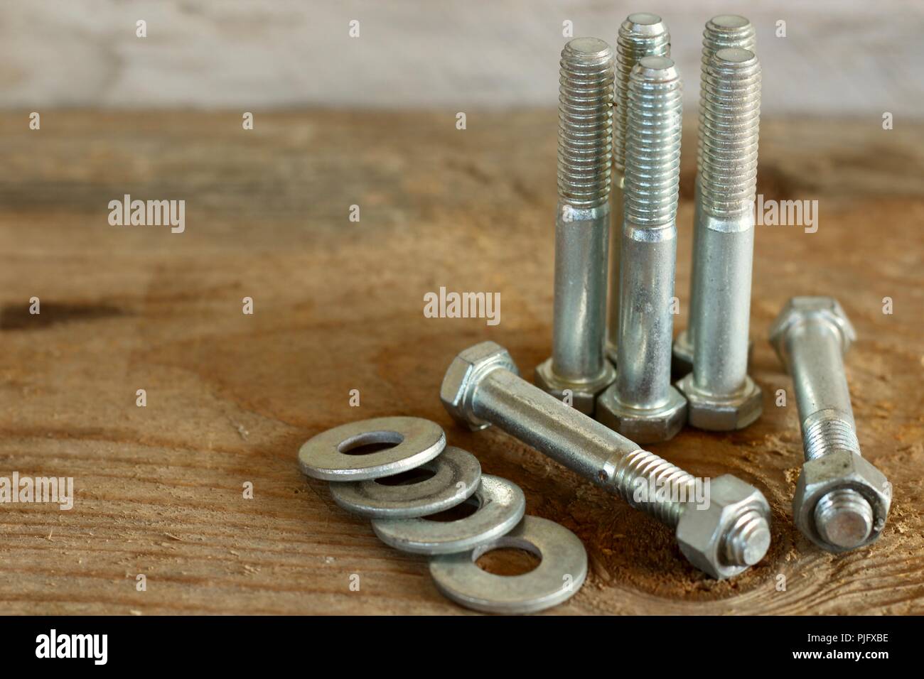 Nuts bolts washers hi-res stock photography and images - Alamy
