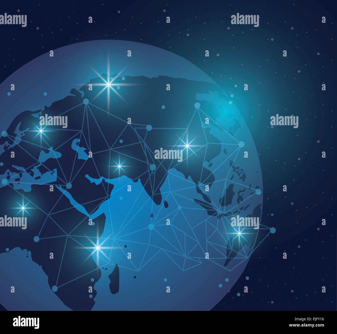 World and connection Stock Vector Image & Art - Alamy