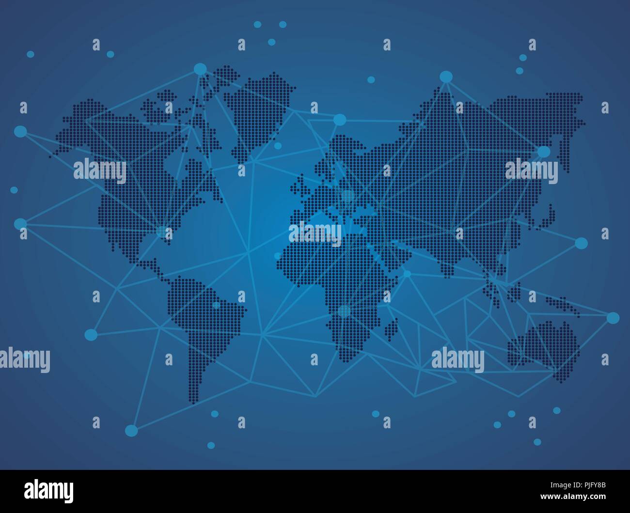 World and connection Stock Vector Image & Art - Alamy